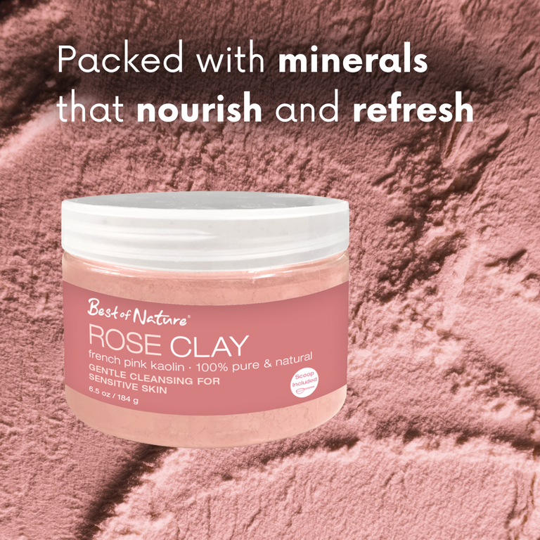 Best of Nature Rose Clay - French Pink Kaolin